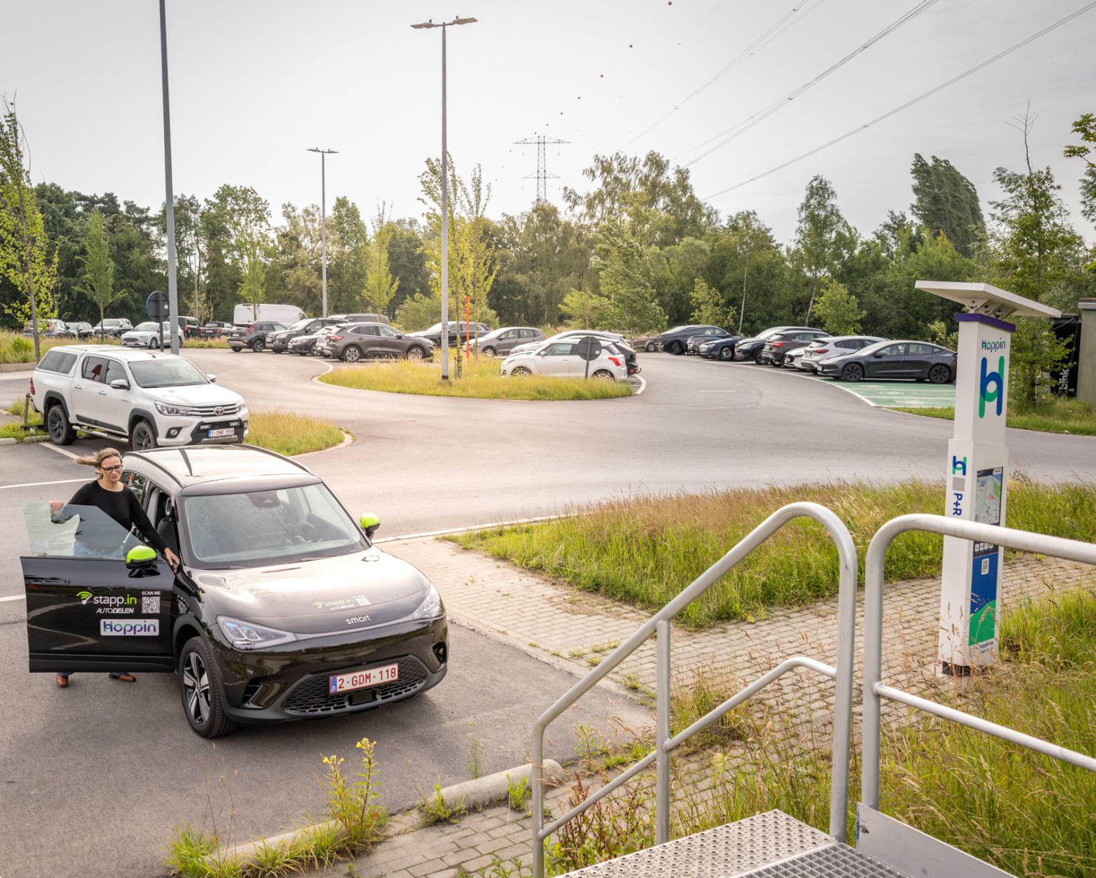 Carpoolparkings en Park & Rides - Hoppin